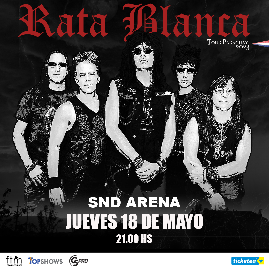 Rata Blanca vuelve a Paraguay - Te Cuento Paraguay